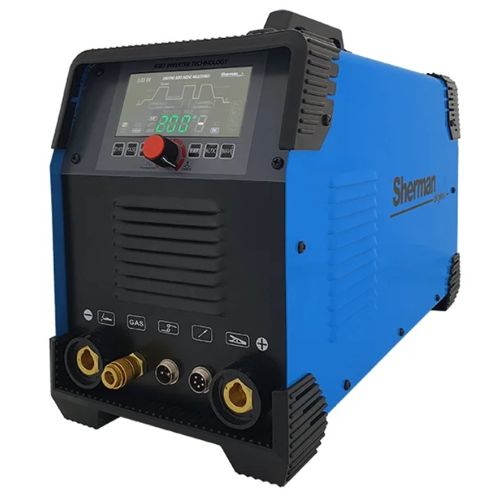 Spawarka inwertorowa TIG Sherman DIGITIG 200 AC/DC Multipro - Izmet Centrum spawalnicze